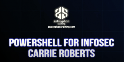 PowerShell for InfoSec: What You Need to Know! w/ Carrie Roberts - Black Hills Information ...
