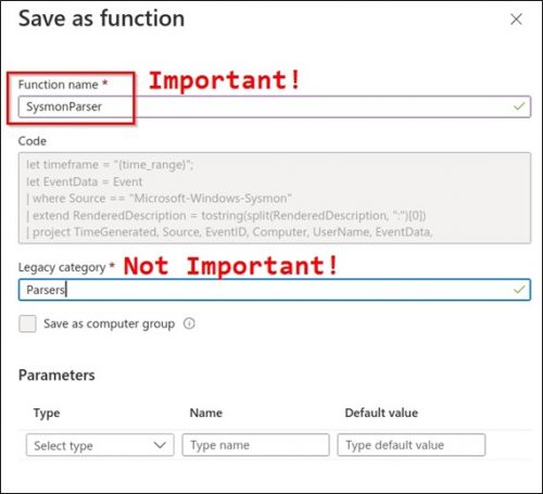 Parsing Sysmon Logs on Microsoft Sentinel - Black Hills Information Security, Inc.