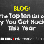 Blog - Black Hills Information Security