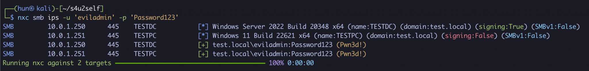 Abusing S4U2Self for Active Directory Pivoting - Black Hills ...
