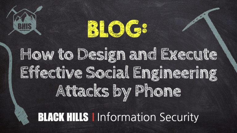 How to Design and Execute Effective Social Engineering Attacks by Phone ...